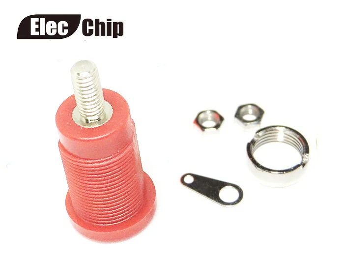 10pcs 4mm Binding Post Nut Panel Mount Terminals for Multimeter Banana ...