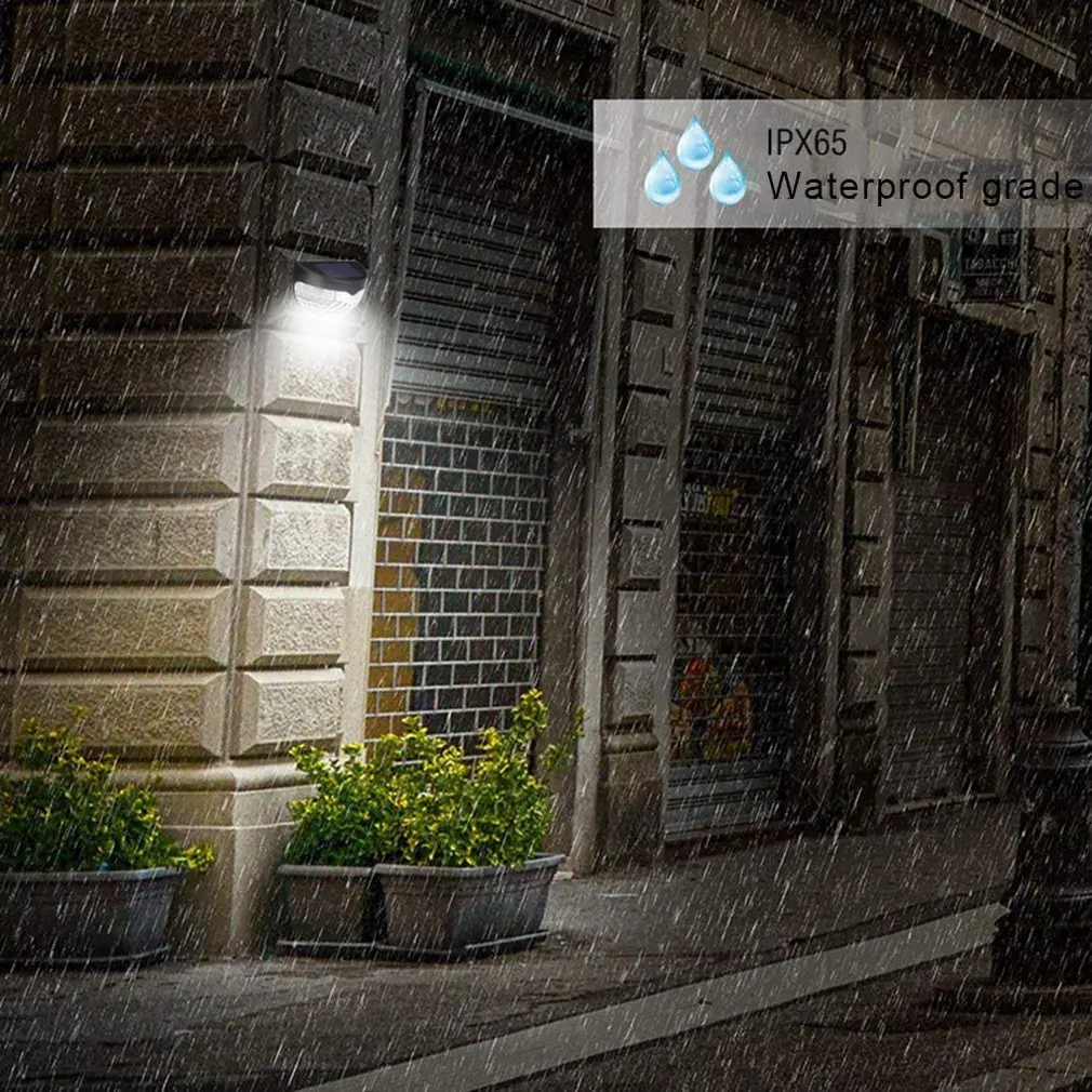 Солнечный полукруглый настенный светильник уличный садовый водонепроницаемый декоративный