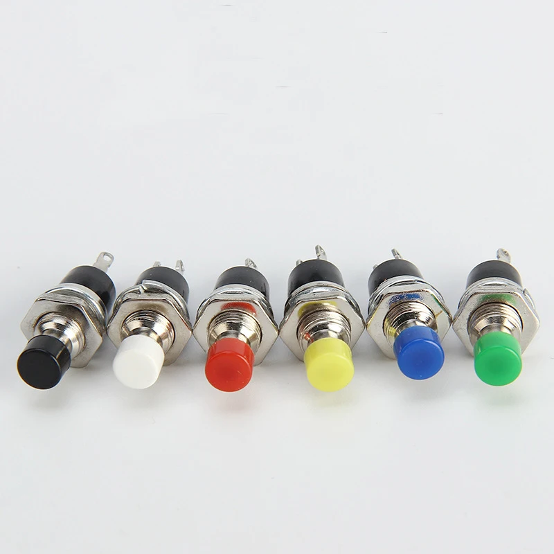 10pcs 2 Pins Momentary Push Button Switch Mini Composite Switch ...