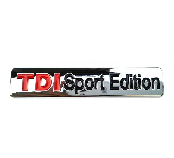 TDI Sport Edition insignia, emblema, Logo, pegatina, 15 piezas|stickers ...