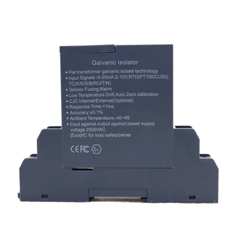 signal isolator transmitter signal distributor DC 24V 1 in 1 out AC current 4-20mA PLC input ...