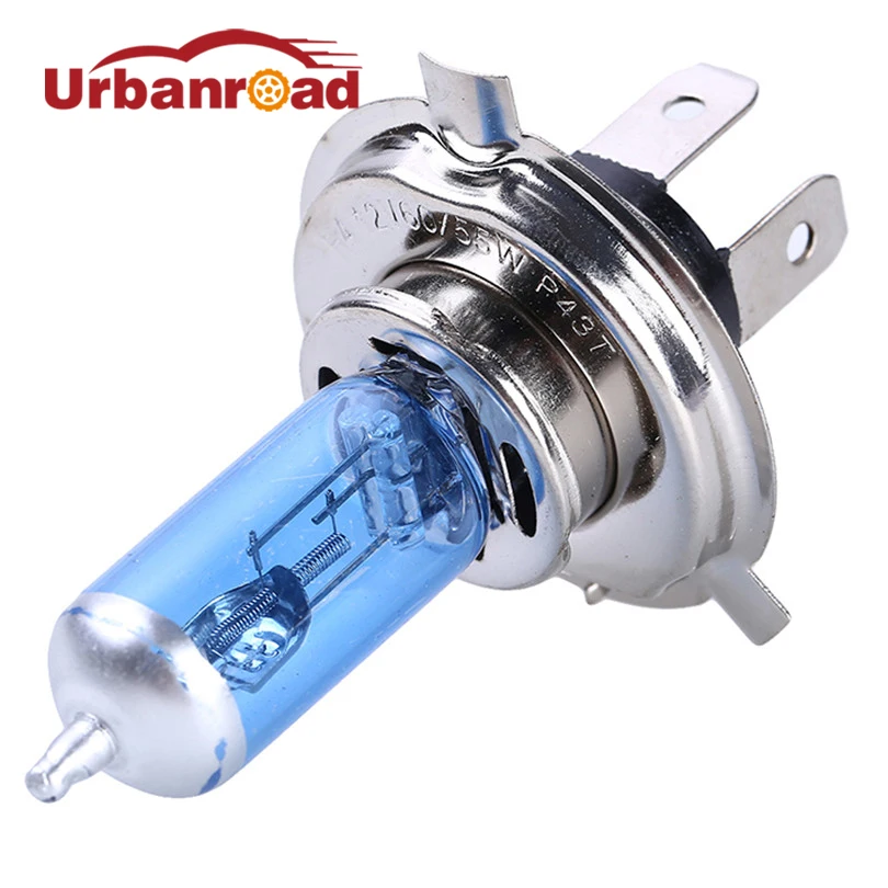 1pc H4 Halogen Bulb Car 6000k 12v 60/55w P43t Halogen 55w 60w H4 White ...