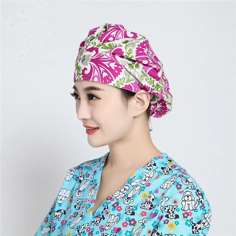 Medical Accessories Scrub Caps Beauty Salon Dental Clinic Workwear Cap ...