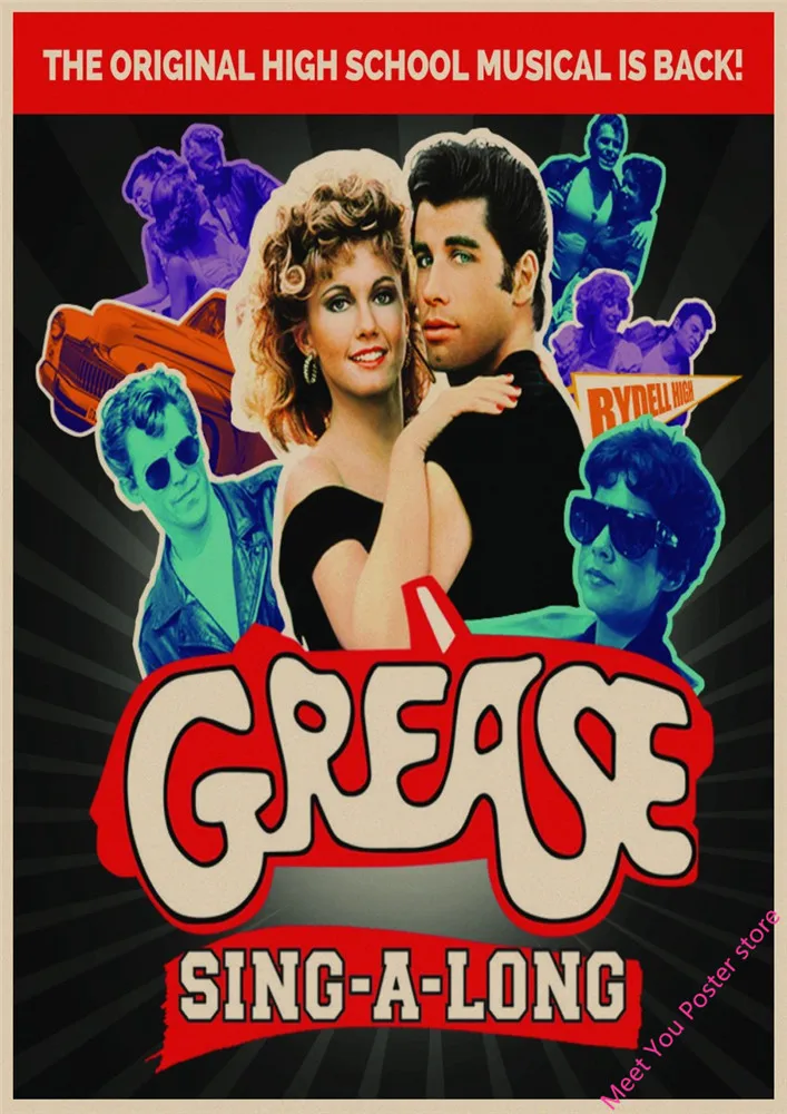 Grease High School Posters