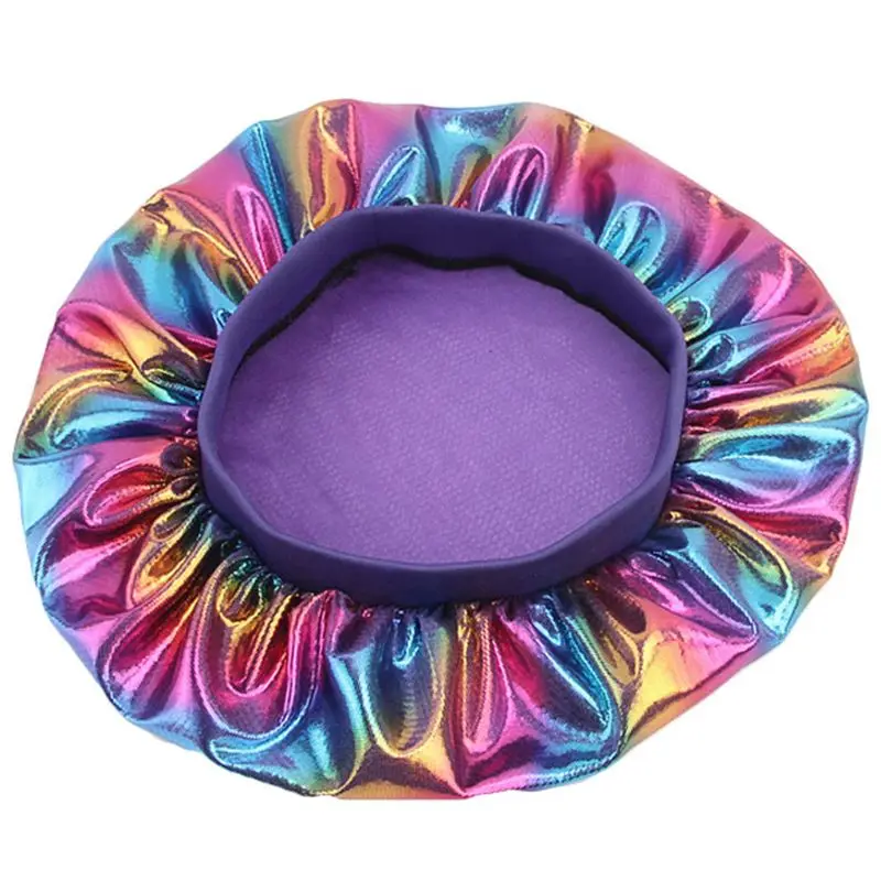 Elastic Rainbow Pride Glitter Bonnet - Queerks™