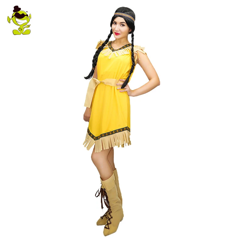 Sexy Indian Woman Costumes Stone Age Cosplay Carnival Halloween