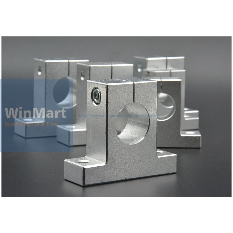 2PCS SK13 SK16 SK20 Linear Bearing Rail Shaft Support Linear Rail ...