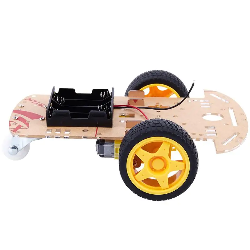 Smart Car Tracking Motor Smart Robot Car Chassis 2WD Kit Ultrasonic HC ...