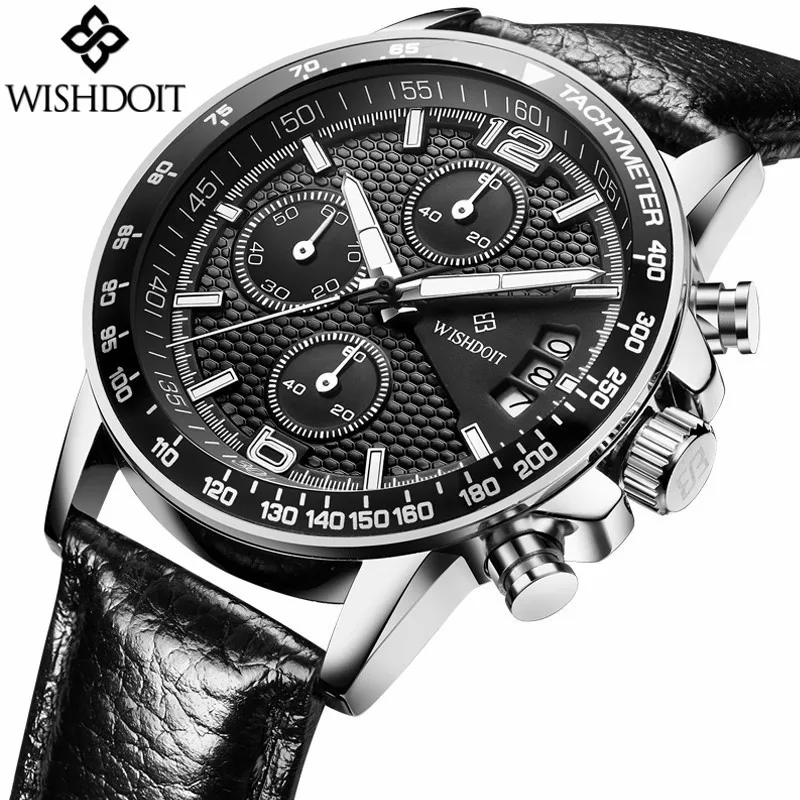 Brand WISHDOIT 2017 New Men's Watches Quartz Men Real Three Dial ...