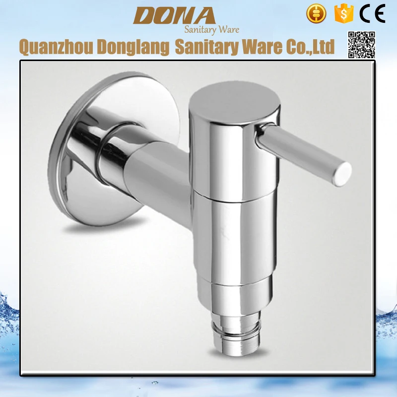 Free shipping 2016 Popular Solid brass washing machine tap with single ...