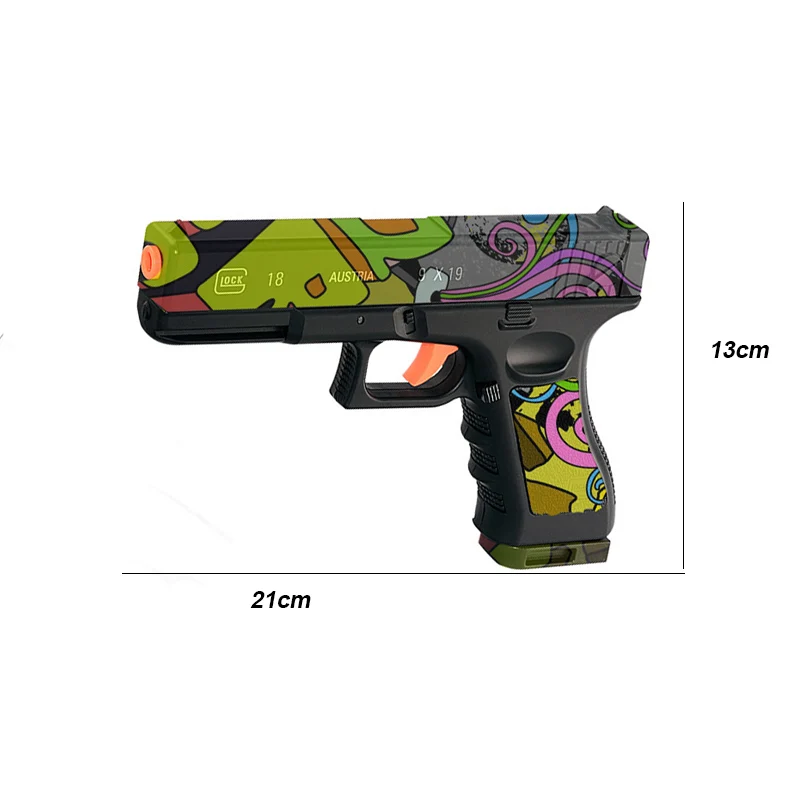 Electric SKD G18 Gel Ball Blaster Water Bullets Mag-fed Toy gun - buy ...