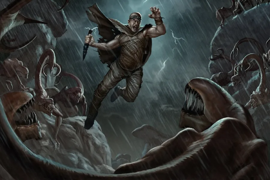 Fighting War Creatures Warriors