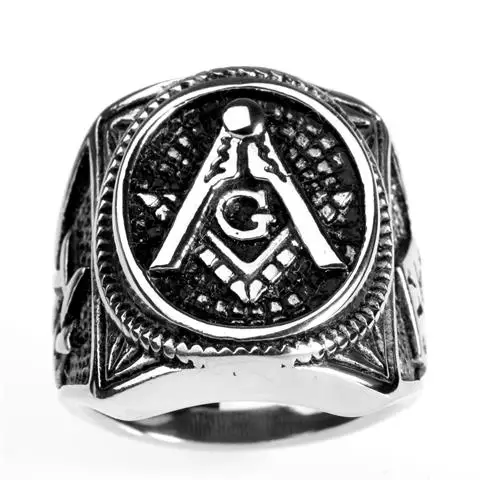 Flip mens masonic lodge masonic caballeros templarios anillo clave ...