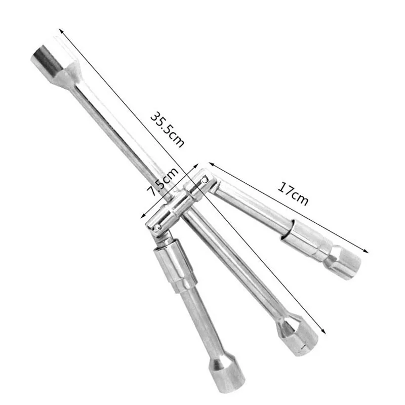 Cross Wrench Auto Tyre Remover Socket Wrench Car Repair Tools Mounting ...