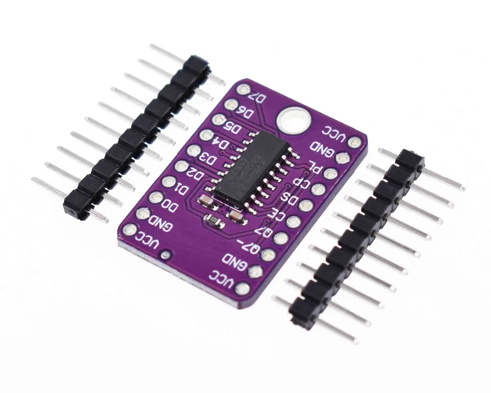 CJMCU-165 74HC165D shift register 8 bit serial input / parallel output ...