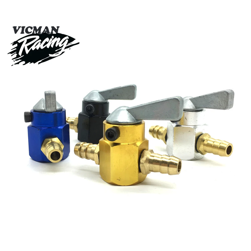 Universal inline 6mm 8mm In Line Petrol / Fuel Tap Motorcycle On OFF ...