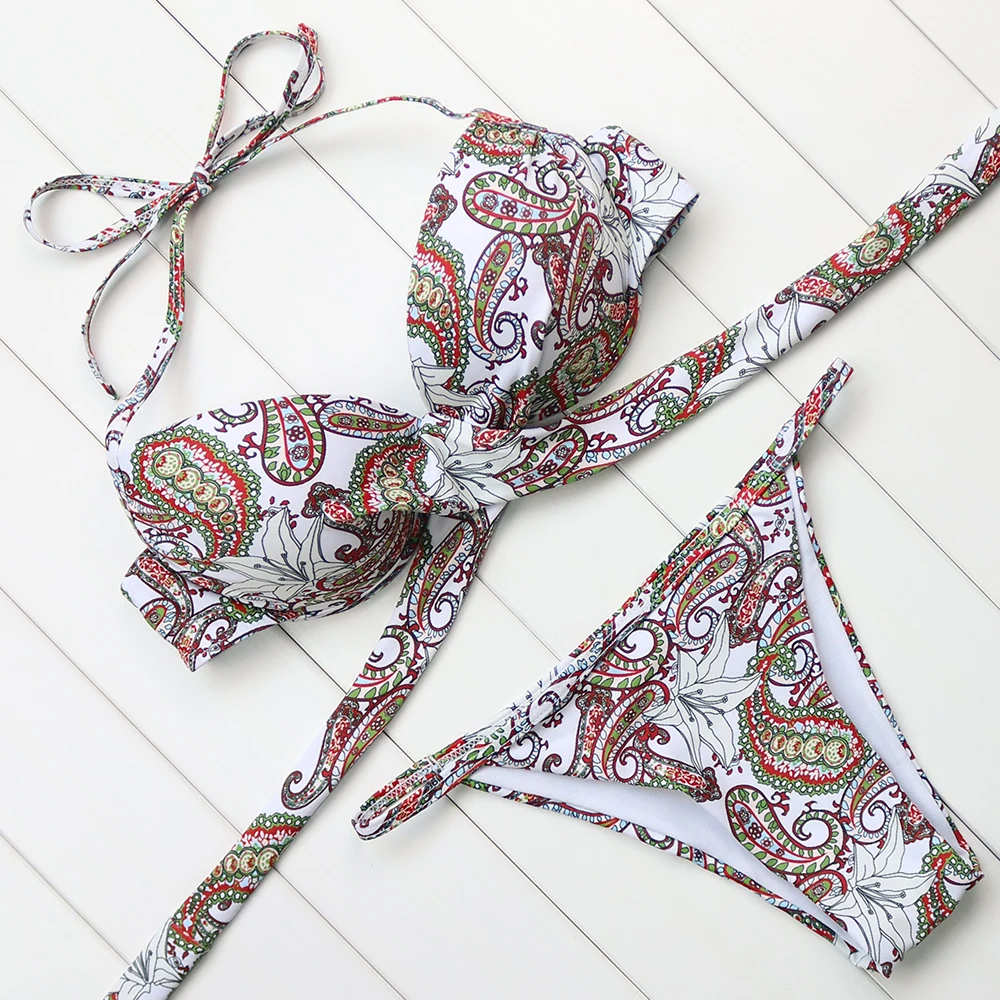 Bikini 2018 Sexy Swimwear Women Bandage Bikini Set New Bathing Suit ...