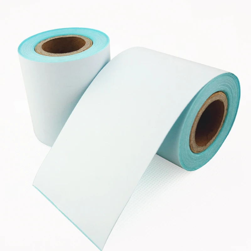 4 rolls/Lot POS thermal label paper 55mm-10m continuous roll use for ...