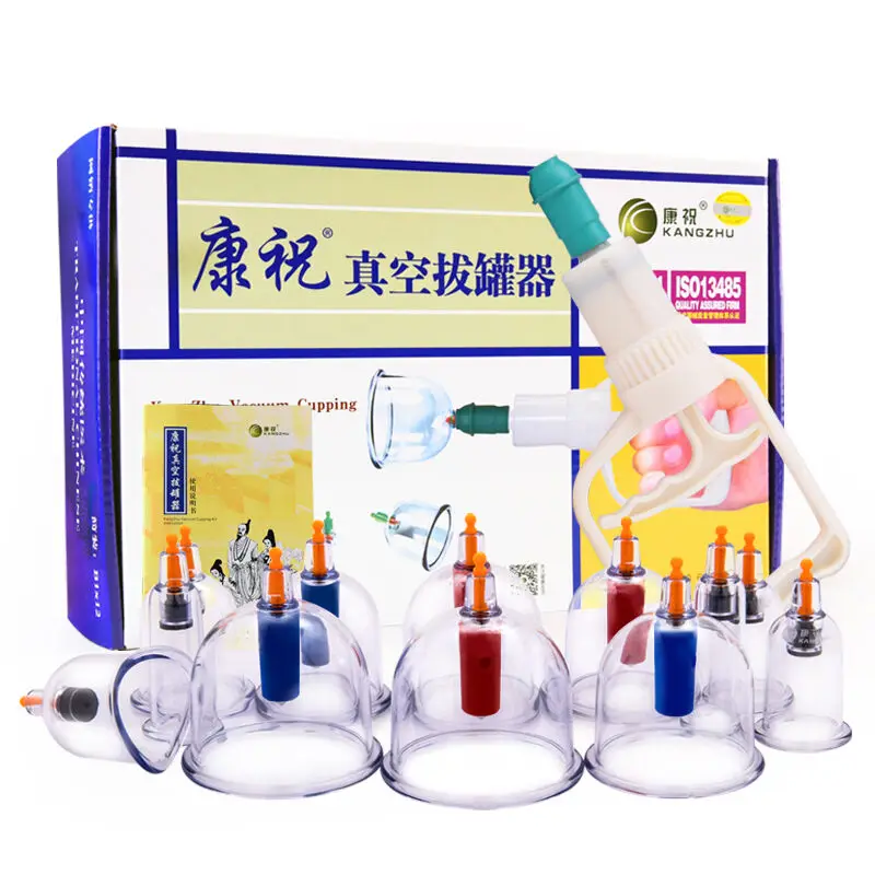 Vacuum Silicone Cupping Therapy Cups Silicone Cupping Therapy Massage ...