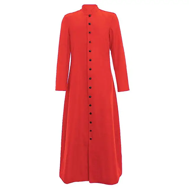 Roman Clergy Vestment Pulpit Cassock Costume - AllCosplay.com