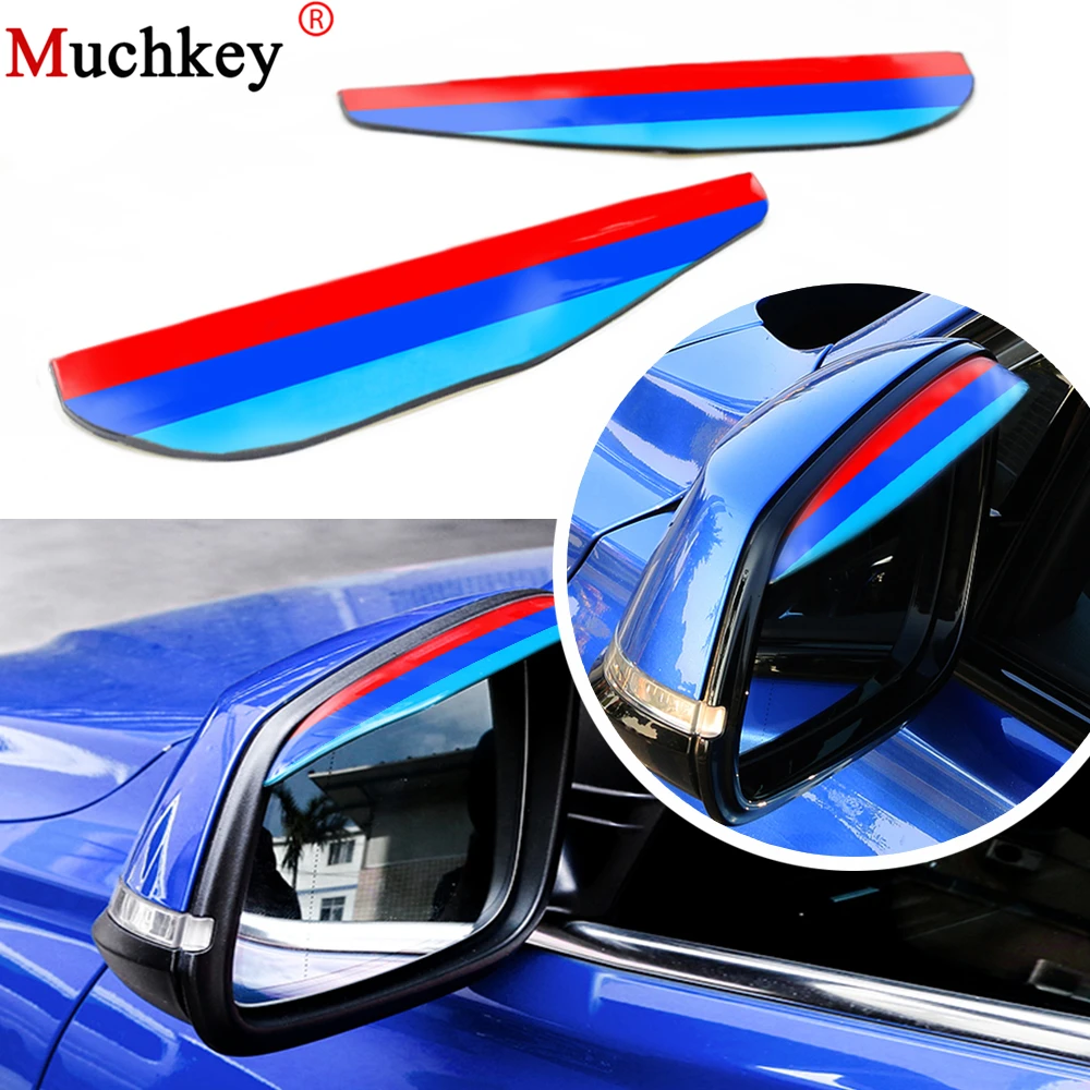 Flexible-PVC-Car-Rearview-Mirror-Sun-Visor-Rain-Shield-Guard-Auto-Car ...