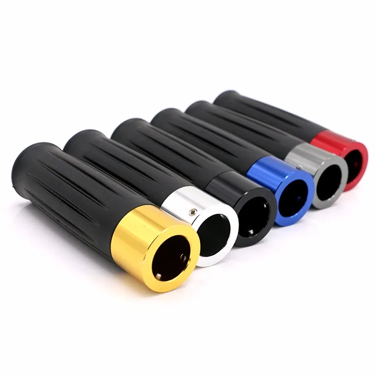 Universal 7/8'' 22mm Cnc Motorcycle Handlebar Grip Handle Bar Motorbike ...