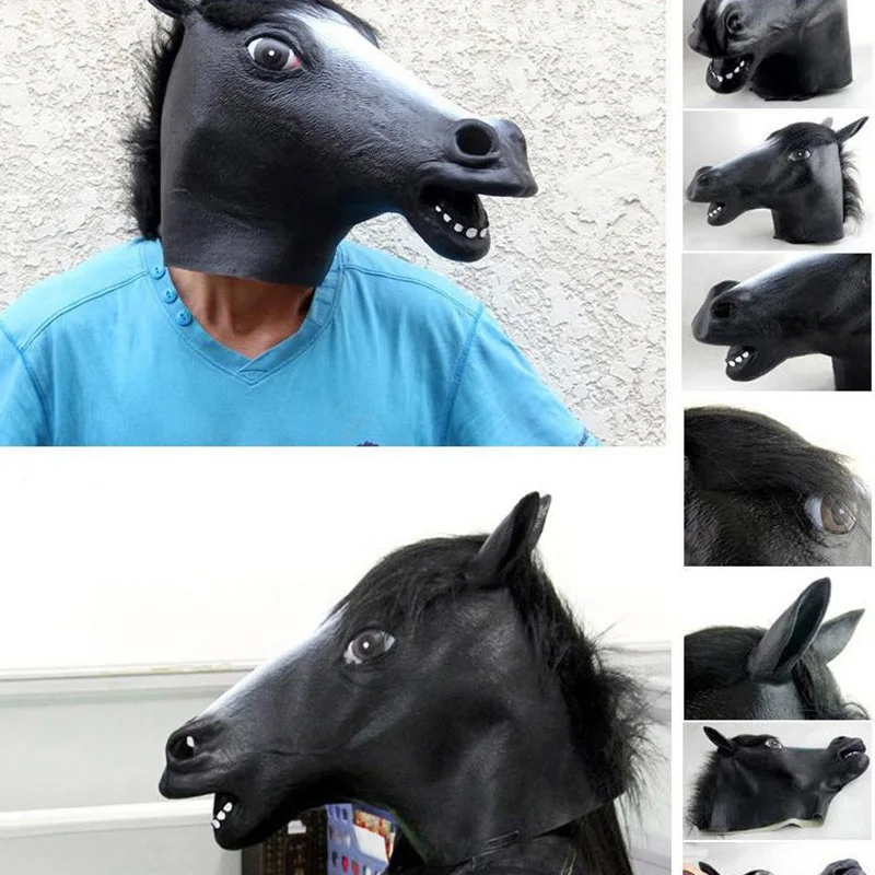 Horse Head Mask Suit