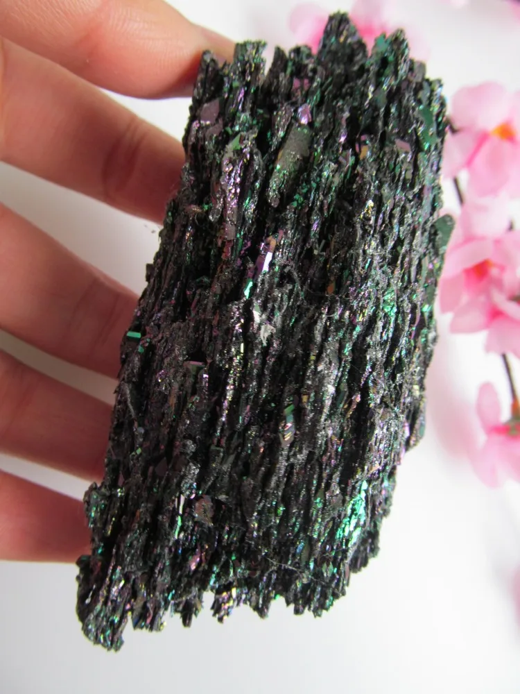 Natural Colorfu Silicon Carbide Colorful Ore Gem Ore Decoration Mineral ...