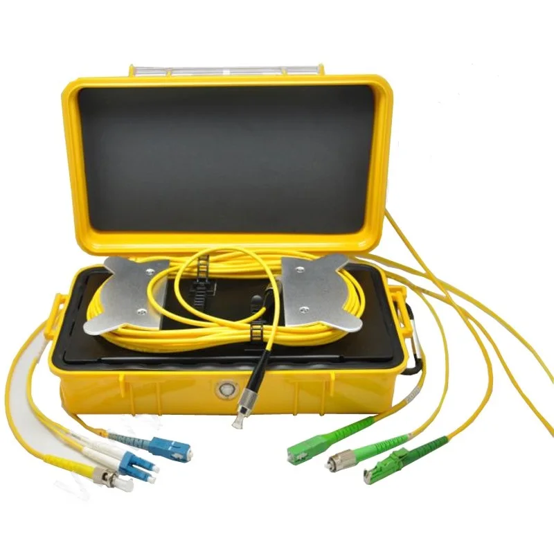 Launch Fiber Spool/Reel (Launch Leads), G.657A, 1km, SC/FC/LC Connector Selectable, Work for ...