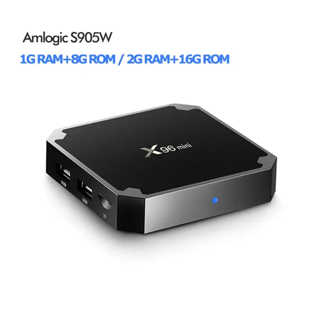 X96 Mini TV Box Android 7.1 4K HD S905W Quad Core 2GB 16GB WiFi Smart ...