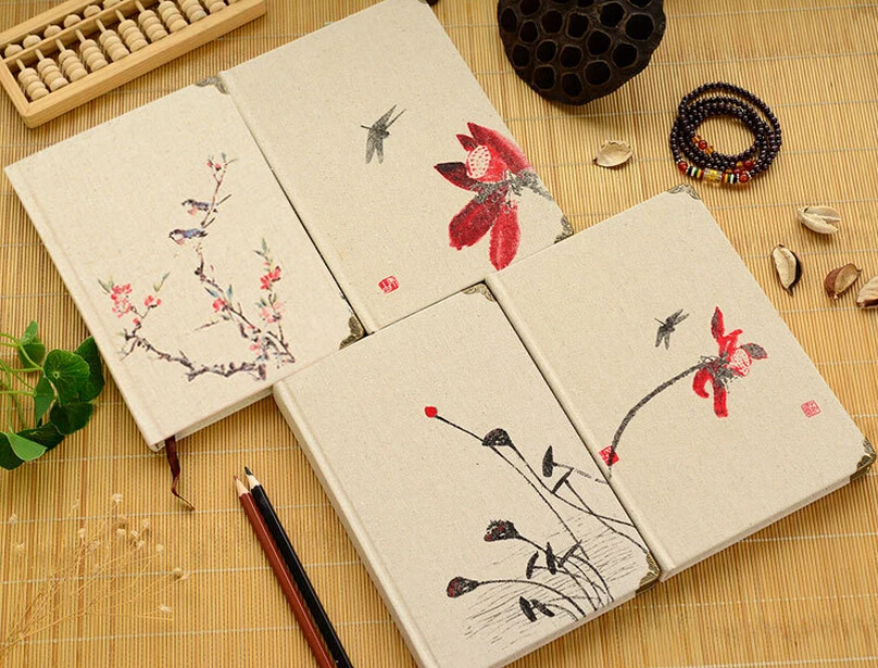 High Quality School Supplies Notebook Chinese Vintage Style NoteBooks ...