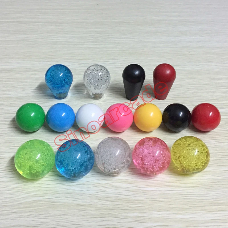 Arcade Replacement Joystick Handle Topball Bat Top Ball Round Knob For ...