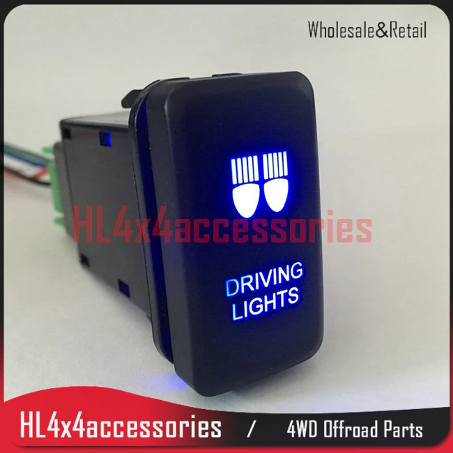 4x4 led car light switch for TOYOTA Hilux vigo FJ cruiser prado ...