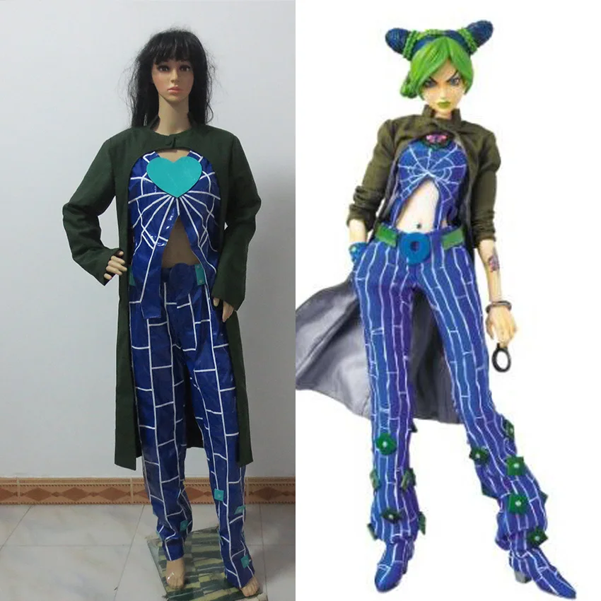 Jojos Bizarre Adventure Jolyne Cujoh Cosplay Costume Jolyne Kujo Cosplay On