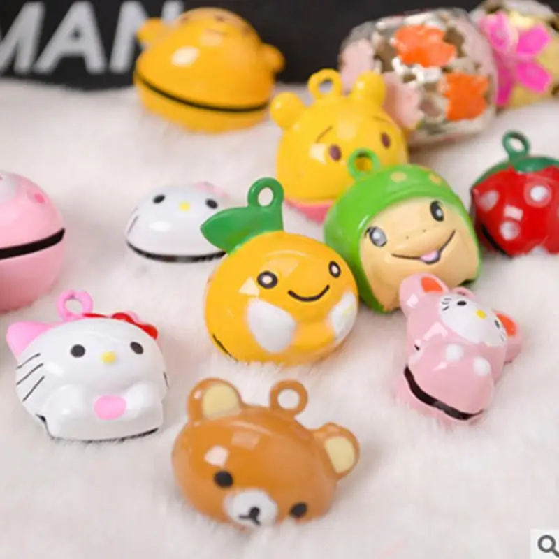 Hot cartoon pet lovely Cute Bells Collar Puppy Lovely Small Bell ...