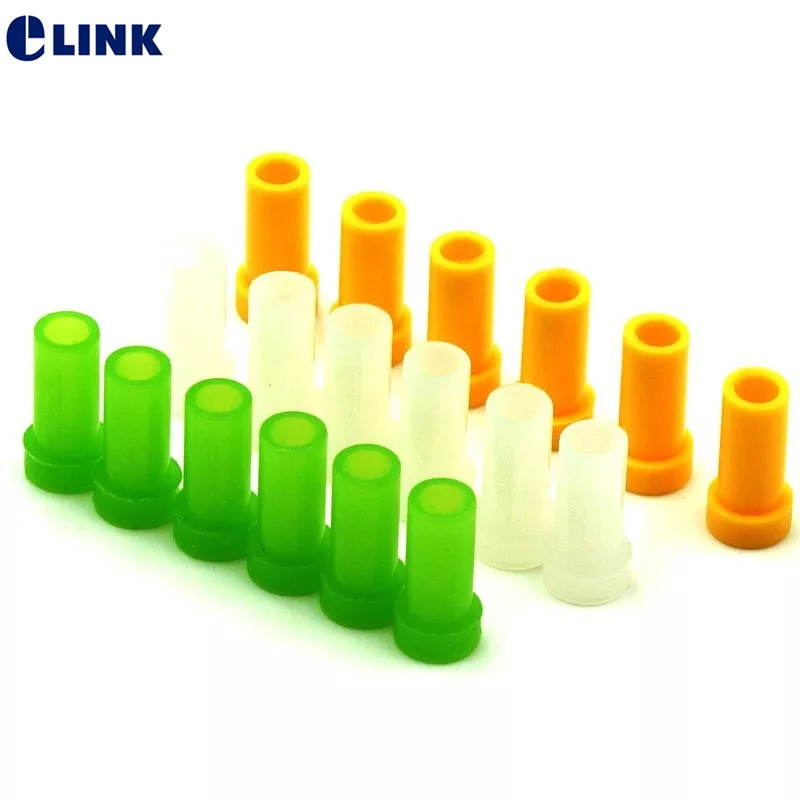 ELINK-Fiber-Optic-Dust-Cap-SC-ST-FC-2-5mm-Connector-Transparent-Green ...