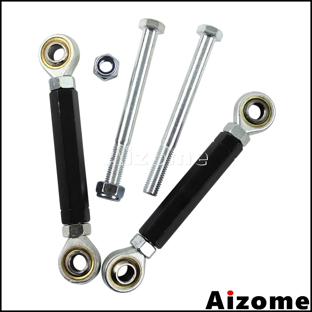 Motorcycle Adjustable Rear Suspension Drop Link Kits Lowering Links Kit ...