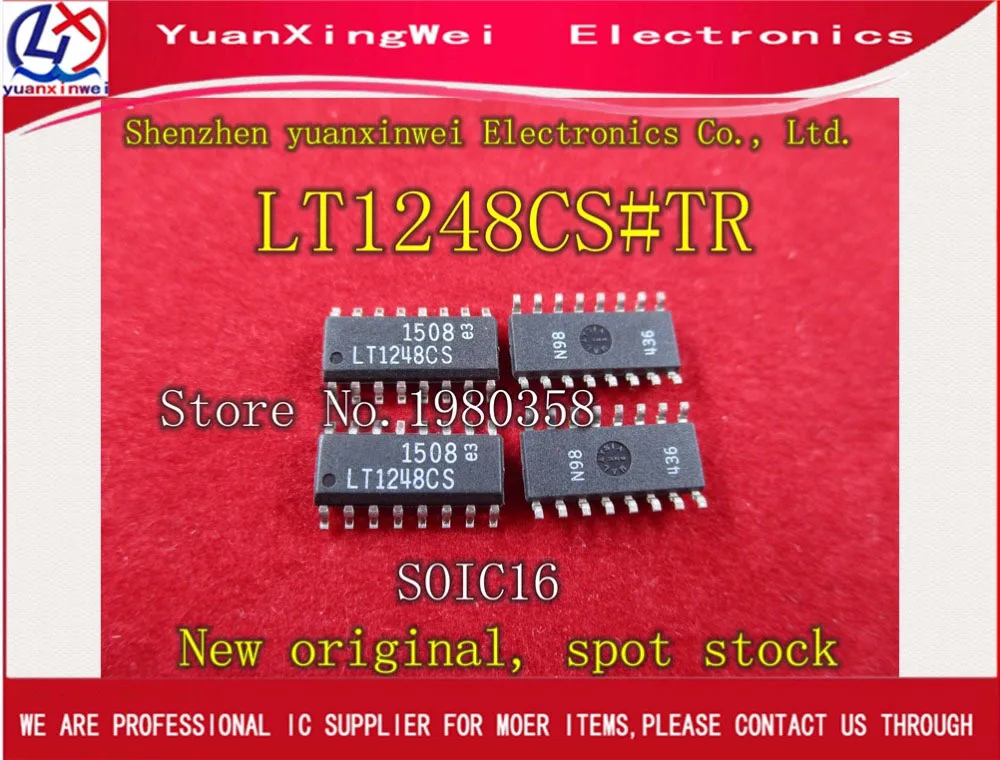 LT1248CS-TR-16SOIC-LT1248CS-1248-LT1248-LT1248C-T1248-1248CS-5PCS-LOT ...