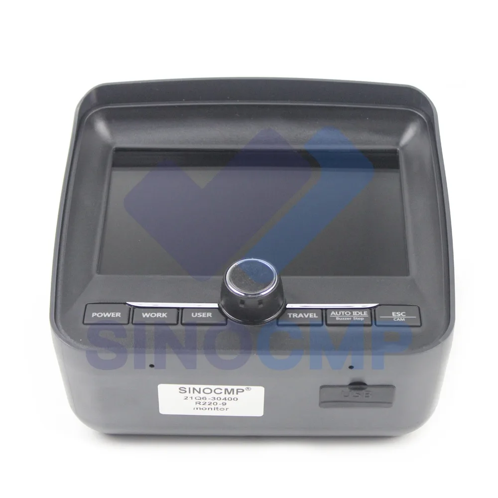 Monitor Display Panel 21Q6 30105 For Hyundai Robex R220 9S R200 9 ...