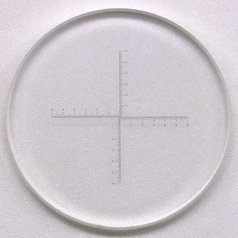 Caméra de microscope,Réticule optique croisé DIV,micromètre oculaire ...