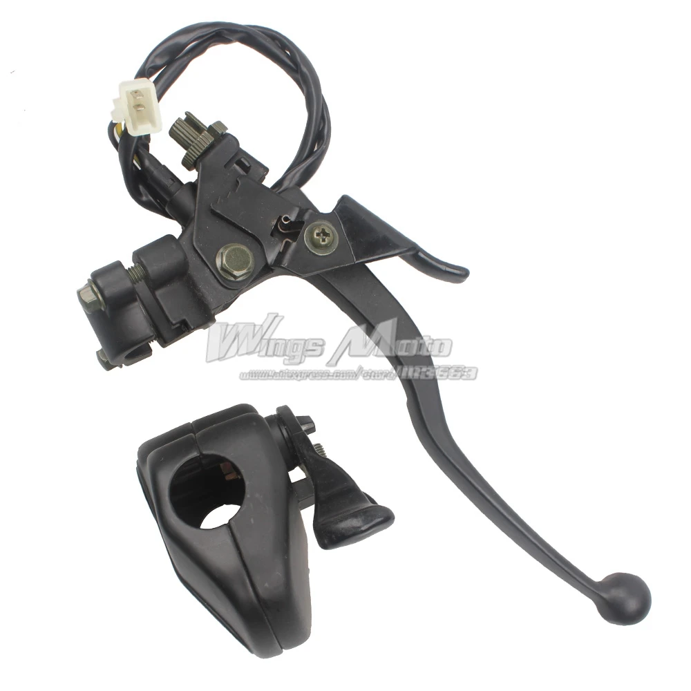 200 250CC ATV THUMB THROTTLE + BRAKE LEVER WITH PARKING|lever throttle ...