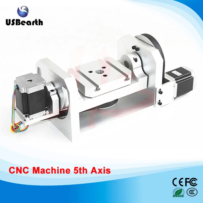 A aixs, B axis, rotation axis with table for cnc milling machine, free ...