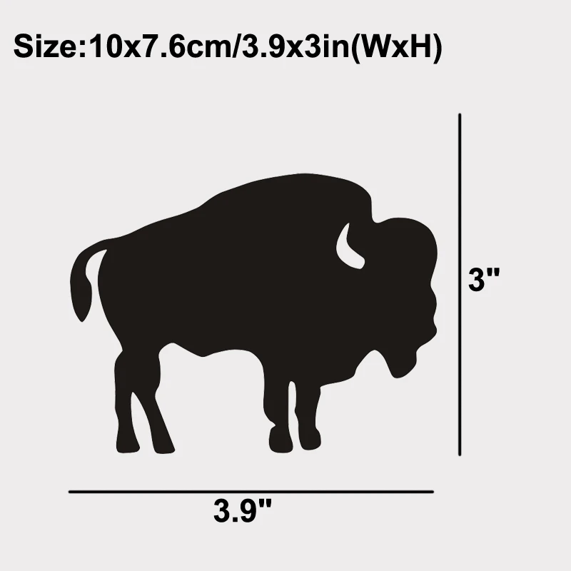 BUFFALO Vinyl Decal Sticker Car Window Wall Bumper Laptop Bison Old ...