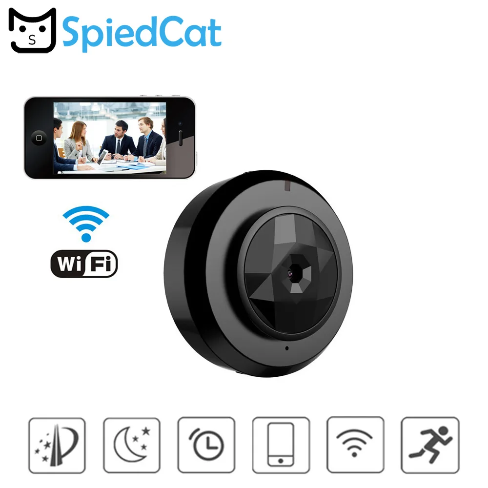 Wireless Mini Camera Multi purpose Recording Video WIFI IP Connection ...