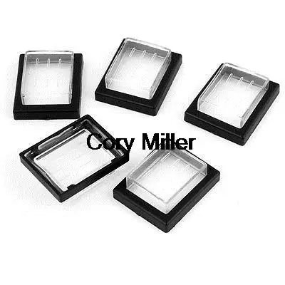 Black Clear Rectangle Plastic Waterproof Switch Covers Guards|Switches ...
