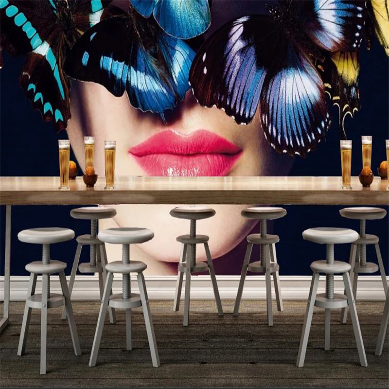 Duvar Resimleri 3D Fotoğraf Duvar Kağıtları Duvarlar için 3D Cafe Bar ...