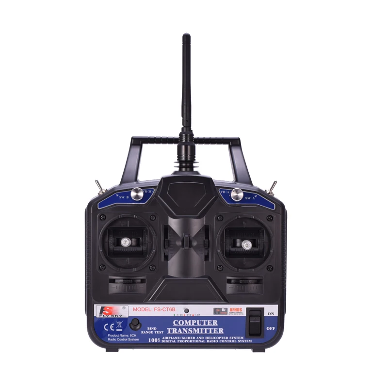 FlySky FS-CT6B FS CT6B 2.4G 6CH Radio Set System ( TX FS-CT6B + RX FS ...