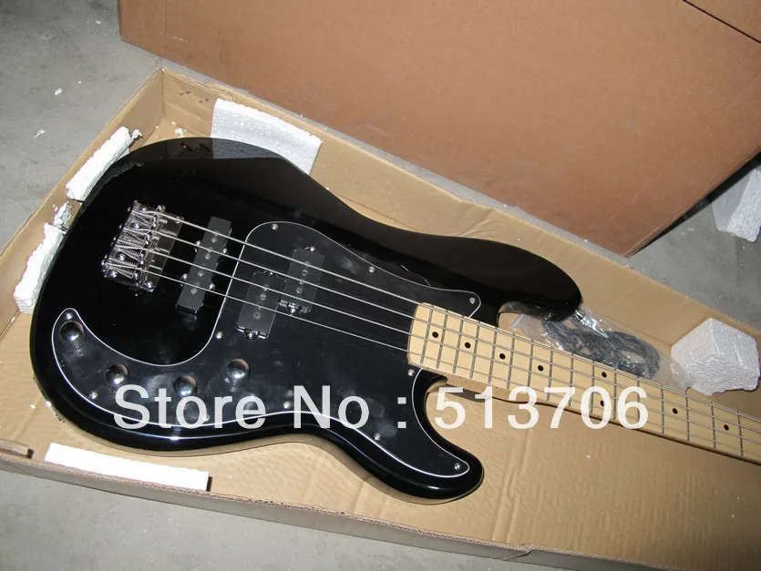 Bajo Eléctrico negro de 4 cuerdas, alta calidad, novedad, envío gratis|guitar hero electric ...