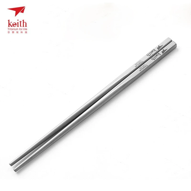 Keith Titanium Outdoor Cooking | Titanium Chopsticks Camping - Titanium ...