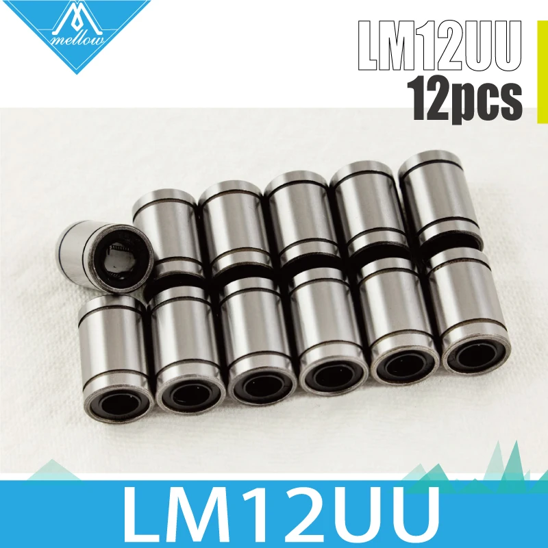 Aliexpress.com : Buy 12PCS LM12UU 12mm(12x21x30mm) Linear Ball Bearing ...